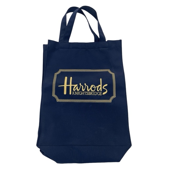 Harrods | Bags | Harrods Nylon Logo Tote Bag Os Blue | Poshmark